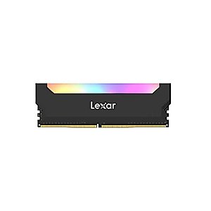 Lexar Hades RGB 32GB (2x16GB) DDR4 RAM 3600MHz CL18 Desktop Memory LD4BU016G-R3600UDLH