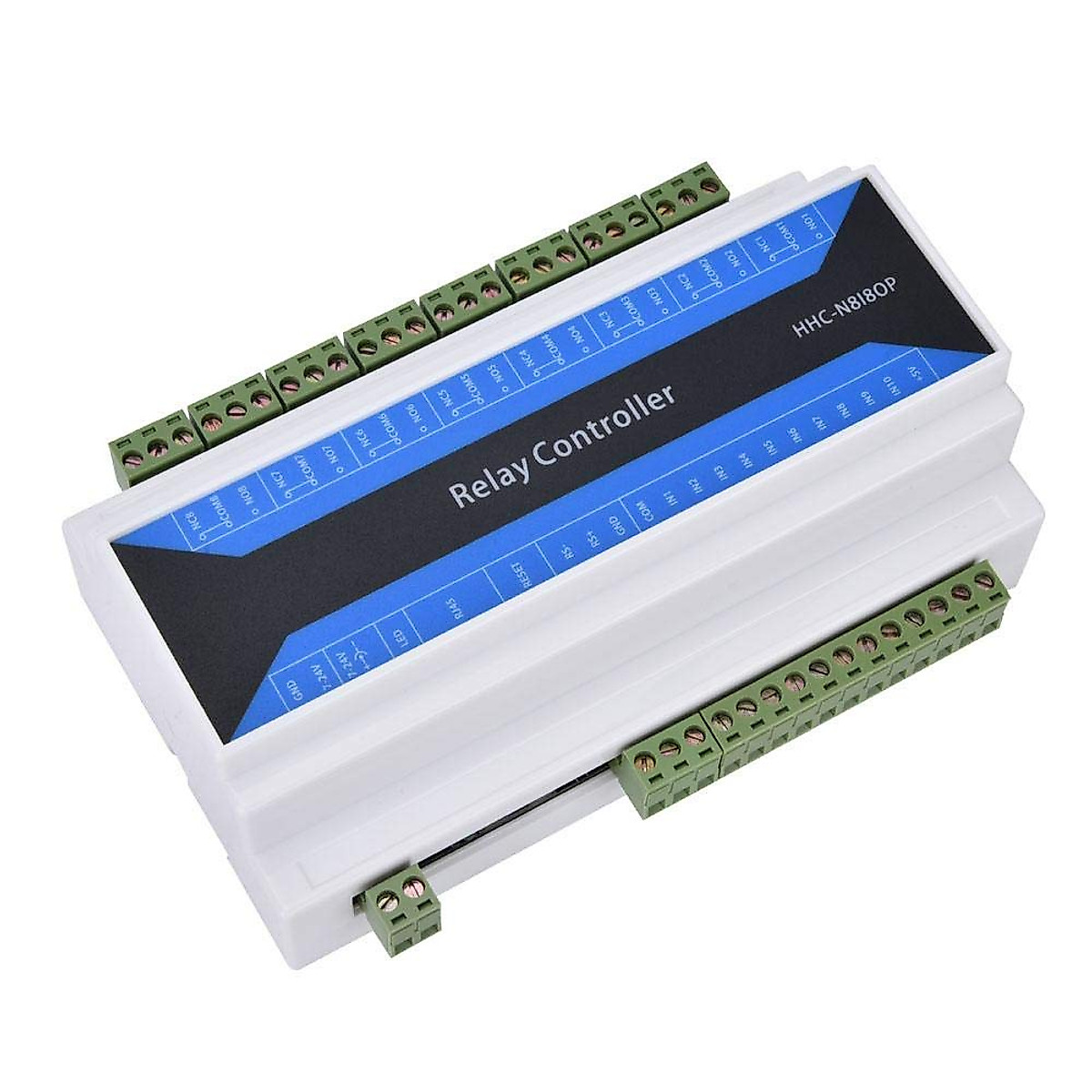8 Channel Network Relay Module Remote Control Relay Device Ethernet to RS485 TCP Relay Module