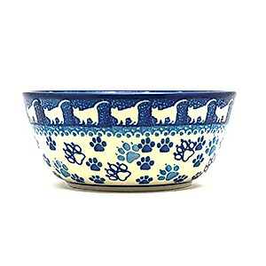 Polish Pottery Bowl - Ice Cream/Dessert - Boo Boo Kitty