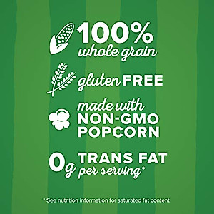 Orville Redenbacher’s SmartPop! Butter Flavored Microwave Popcorn, Gluten Free, 12 Count Mini Popcorn Bags (6 Boxes)