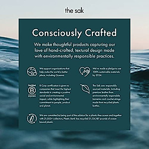 The Sak Lorelie Drawstring Crossbody Bag in Leather, Multi-Use Design