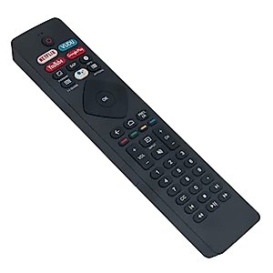 New NH800UP sub RF402A-V14 BT800 Replacement Voice Remote for Philips 4K UHD HDR LED Android Smart TV 75PFL5704/F7 50PFL5704/F7 55PFL5604/F7 65PFL5504/F7 55PFL5704/F7