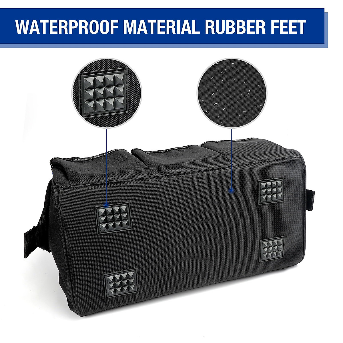 WORKPRO 18-inch Close Top Wide Mouth Storage Tool Bag with Adjustable Shoulder Strap, Sturdy Bottom