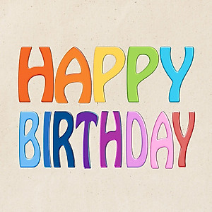 CafePress Happy Birthday Happy Tote Bag Canvas Tote Shopping Bag