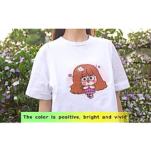 BUTICOLOR DTF Ink 1000ML* 6 Value Pack, Water-Base Digital Inkjet Ink Refill for Direct to Film Printers with Printhead L1800 L805 R1390 4720 I3200 XP600 DX7 DX5 5113(2W+1BK+1C+1M+1Y