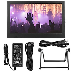 Portable 11.6 Inch Monitor 16:9 IPS Display 1920x1080 Full HD, 170° Widescreen Gaming Monitor with HDMI, VGA, Dual Builtin Speakers, 3.5mm o Port, for Raspberry PS3 PS4 Windows etc.(11.6inch)