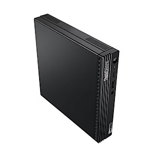 Lenovo ThinkCentre M60e Home & Business Mini Desktop (Intel i5-1035G1 4-Core, 32GB RAM, 1TB PCIe SSD, Intel UHD, WiFi 6, BT 5.1, RJ-45, HDMI, Display Port, Black, Win 11 Pro) w/Dockztorm Dock