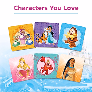 Wonder Forge Disney Princess Matching Game - Fun & Quick Memory Game for Kids | Engaging Toy for Ages 3-5 Years | Features Beloved Disney Princesses | Ideal for Solo or Family Play