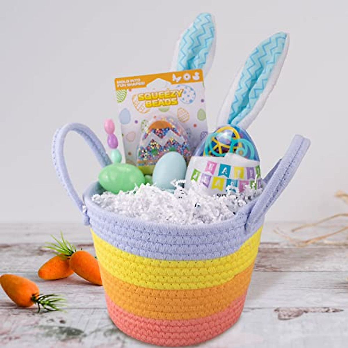 MagicWater Supply Crinkle Cut Paper Shred Filler (4 oz) for Gift Wrapping & Basket Filling - White