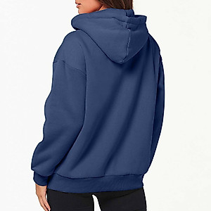 Today Deals Today Womens Hoodies Fall Fashion Hooded Jacket Trendy Oversized Sweatshirts Casual Zip Clothes Y2k Cute Teen Girls Clearance