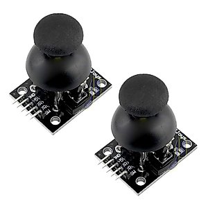 DEVMO 2PCS Joystick Breakout Module Shield PS2 Joystick Game Controller Compatible with Ar-duino
