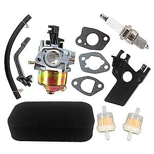 AISEN Carburetor for Champion Power CPE 46514 46515 46558 46561 46594 46596 46599 46533 46535 46535 46539 46540 46551 46553 46554 46555 40026 40008 40012 196CC 3000 3500 Watt Generator Air Filter