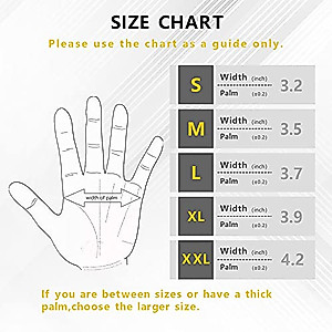 LOCCEF Endurance Knit Work Gloves MicroFoam Nitrile Coated-6 Pairs,Tacky Dot Grip, Multi Purpose,Micro-Foam Gloves(8-M)