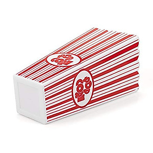 Tebery 21 Pack Plastic Open-Top Popcorn Boxes Reusable Popcorn Containers - 7.7" Tall x 4" Square