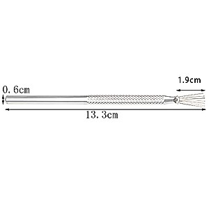 Pengxiaomei 2pcs Clay Needle Tools, Feather Wire Texture Tool for Clay Pottery Sculpting Texturing Modeling Tools