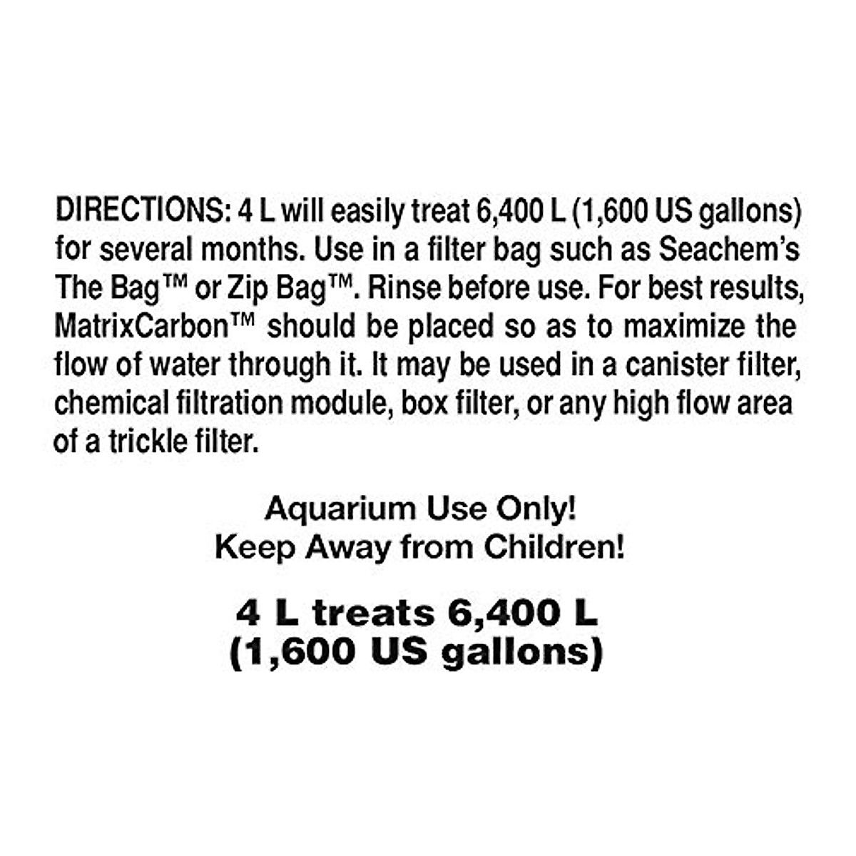 MatrixCarbon, 4 L / 1 gal.