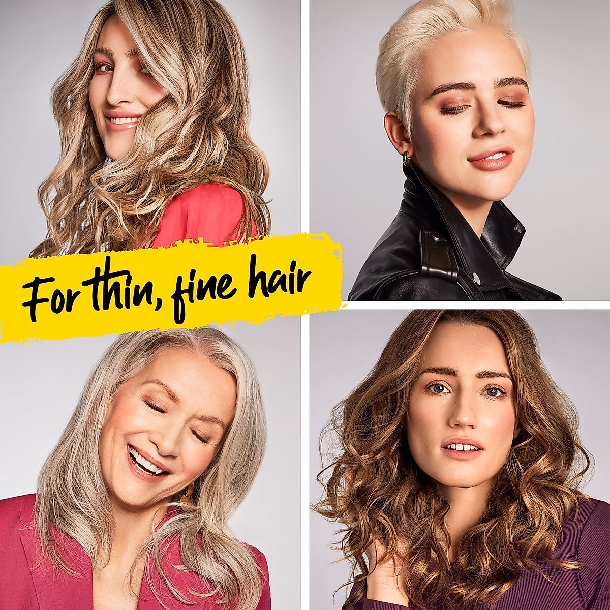 "Marc Anthony Biotin Styling Cream - Instantly Thick Plump & Lift with , Polymers and Phytokeratin - Thickening for Fine Hair - 4.93 Oz"