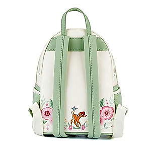 Loungefly Disney Bambi Springtime Gingham Womens Double Strap Shoulder Bag Purse