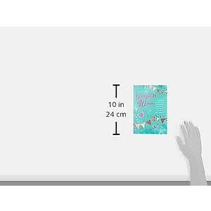 Regal Publishing Modern Milestone Age Birthday Card 40th Daughter - 9 x 6 inches -