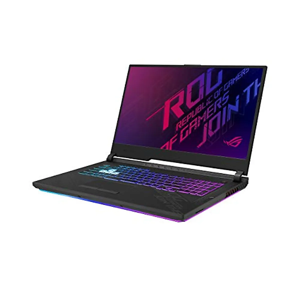ROG Strix G17 Gaming Laptop, 17.3" 144Hz 3ms FHD IPS Level, NVIDIA GeForce RTX 2070, Intel Core i7-10750H Processor, 16GB DDR4, 512GB PCIe SSD, Wi-Fi 6, G712LW-ES74
