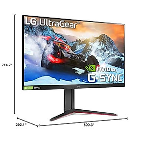 LG 32GN63T-B 32'' Ultragear QHD 165Hz HDR10 Monitor with NVIDIA G-SYNC Compatibility and AMD FreeSync Premium (Renewed)