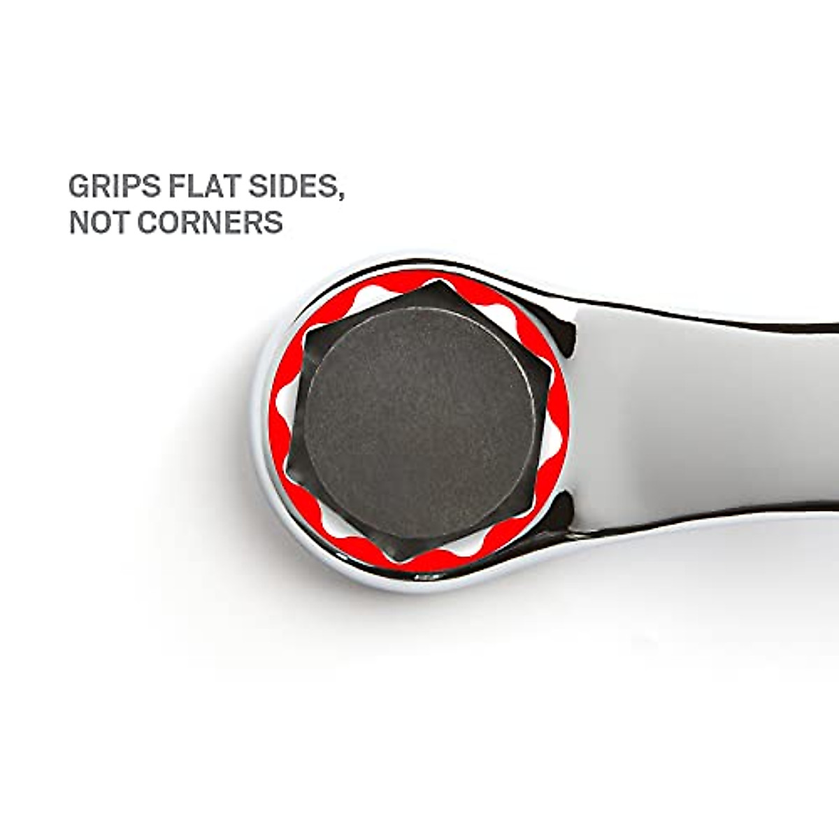 TEKTON 1/2 x 9/16 Inch 45-Degree Offset Box End Wrench | WBE23313