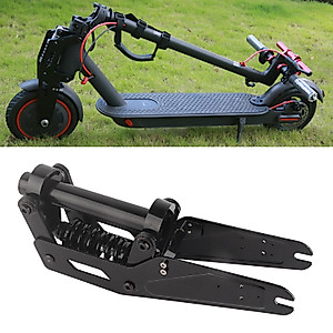 Scooter Suspension Fork, Professional Stainless Steel Scooter Front Fork Shock Absorber Replacement, High Density Durable Front Fork Shock Absorption Kit for Xiaomi: M365 M365 Pro, Electric Scooter