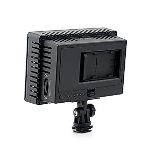 Lightdow LD-160 Ultra High Power Dimmable 160 LED Bulb Video Light for Canon Nikon Sony DSLR Camera