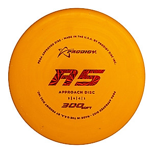 Prodigy Disc 300 Soft A5 | Slightly Overstable Disc Golf Approach Disc | 170-177g | Stable Disc Golf Approach | 300 Soft Plastic | Comfortable Backhand or Forehand | Colors May Vary