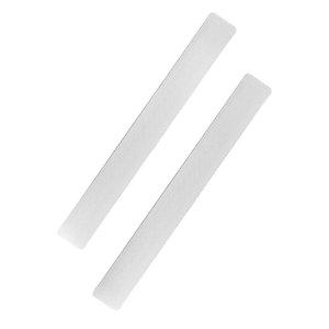 Teak Tuning Gem Edition Adhesive Board Rails, White Quartz Colorway - Set of 2 Fingerboard Rails - Set of 2 Rails - Designed & Made in The USA