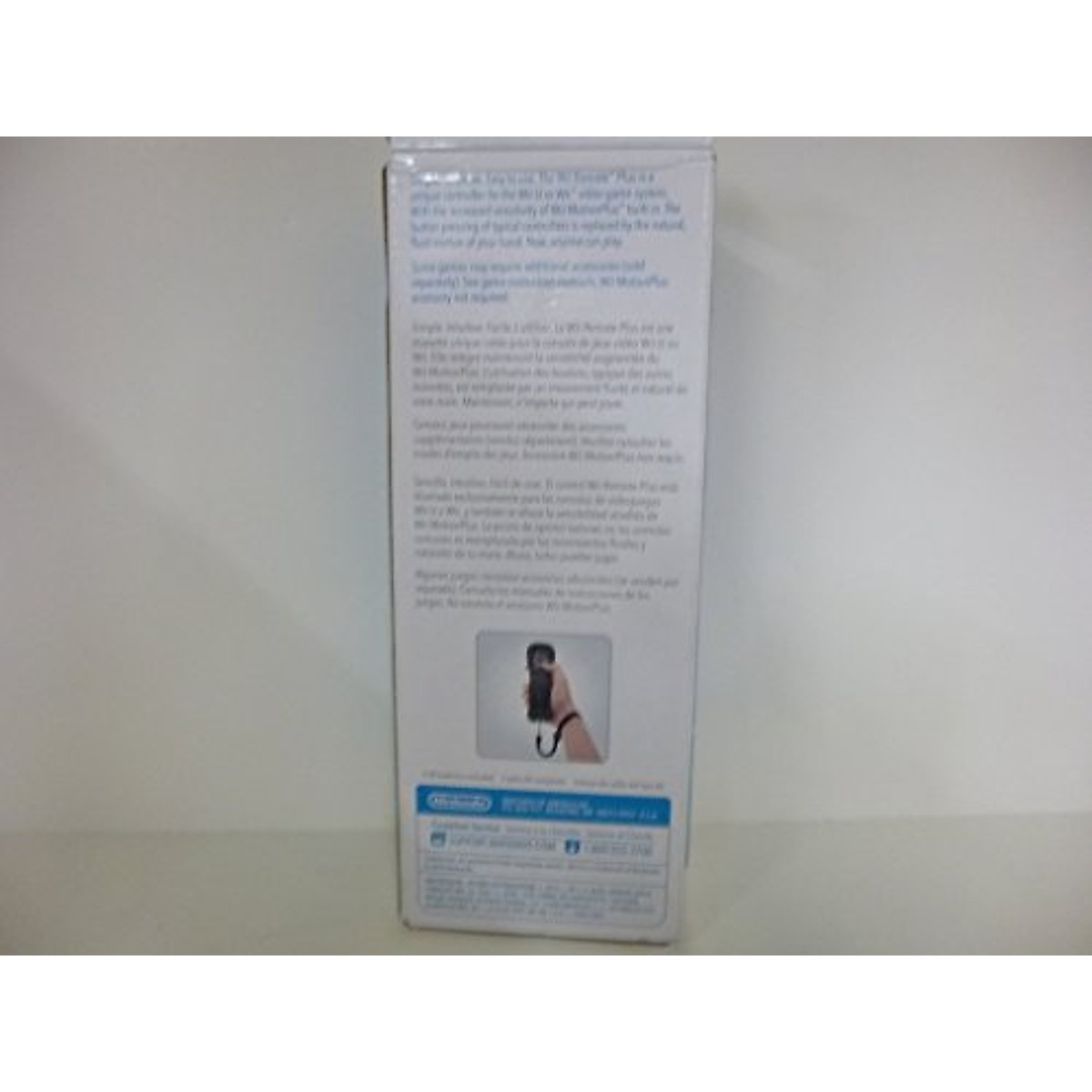 Nintendo Wii Remote Plus, Black