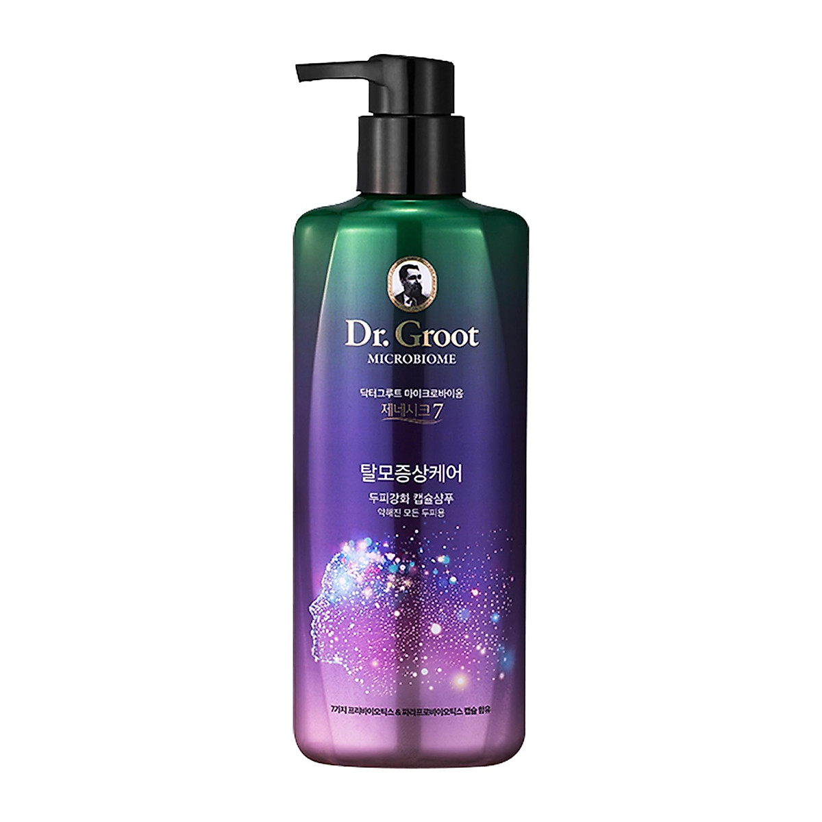 Dr. Groot Genethick7 Hair Treatment Shampoo with Biotin (Microbiome Capsule, 400 ml/13.53 fl oz)