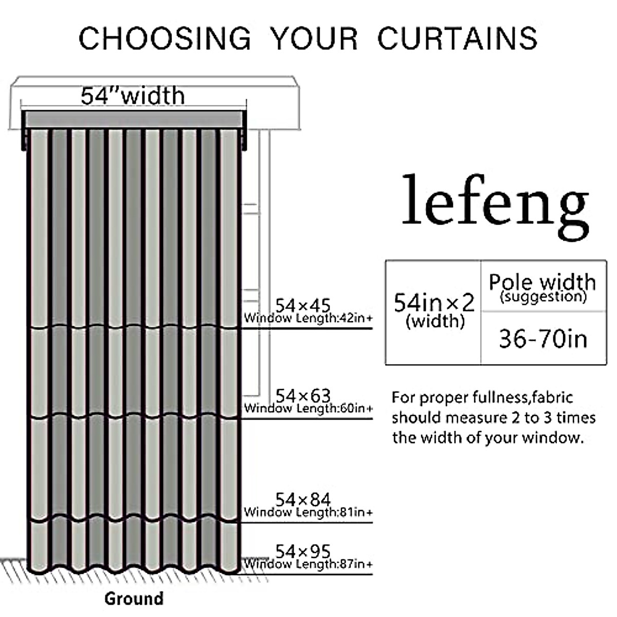 Geometric Semi Sheer Window Curtain Panel Pairs with Moroccan Grey and Green Trellis Print Canvas Fabric for Kids Room Grommet Top Long Window Drapes for Living Room Bedroom, 54×95 Inch, Grey/ Green