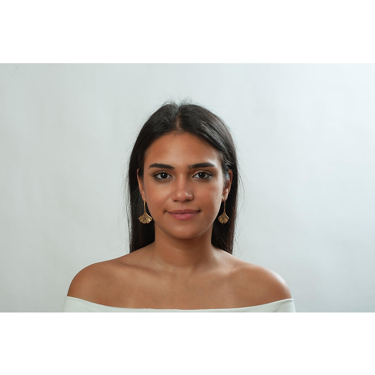 Ginkgo Leaf Earrings - Museum Reproductions - Made in the United States