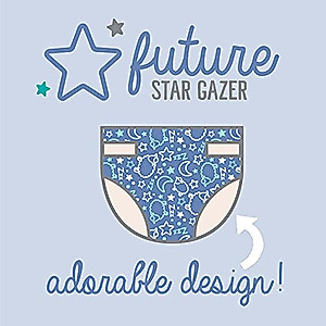 Seventh Generation Baby Free & Clear Overnight Diapers, Stage 5, 20 Count (Pack of 4)