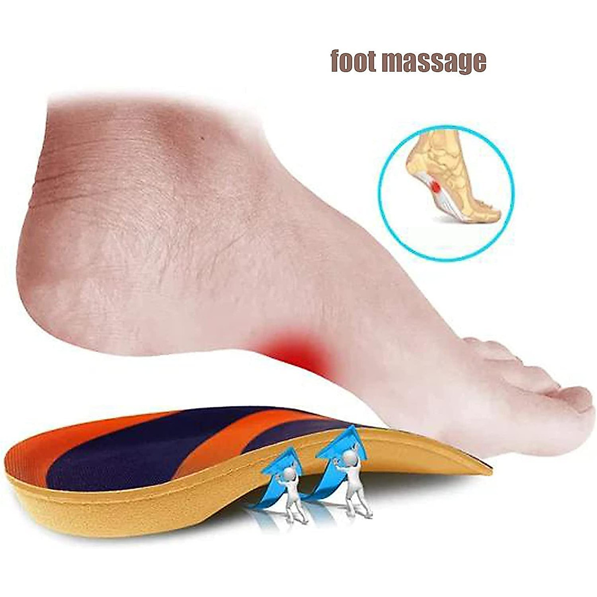 Teamoda Orthopedic Walking Shoes for Women, Slip-On Light Air Cushion Mesh Up Stretch Platform Orthopedic Sneakers for Arch Support, Black, 8.5 Wide