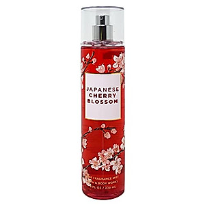 Bath & Body Works Fine Fragrance Mist & Ultra Shea Body Cream Japanese Cherry Blossom 2 Piece Set Full Size 8oz.