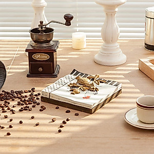 NIKKY HOME Vintage Wood Flat Napkin Holder