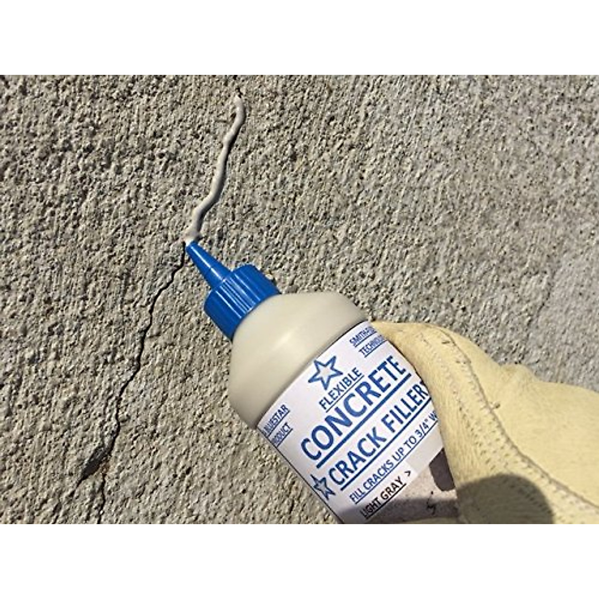 Bluestar Flexible Concrete Crack Filler (Light Gray)