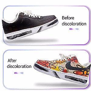 Thermochromic pigment 10g 82F/28 °C Yellow to white, thermal mood color heat sensitive changing paint temperature activated for slime/shoes Glass epoxy tumbler supplies etc.