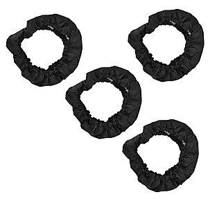 4Pcs Baby Stroller Wheel Cover, Kid Baby Wheelchair Protector Pushchair Wheel Cover Stroller Accessory for Dia 4.7-6.3 Inches(Small (4pcs))