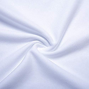 DEFAHN Baby Turtleneck Bodysuit Long Sleeve Boy Girl Solid Cotton Jumpsuit Outfit 18-24 Months, 2 Pack