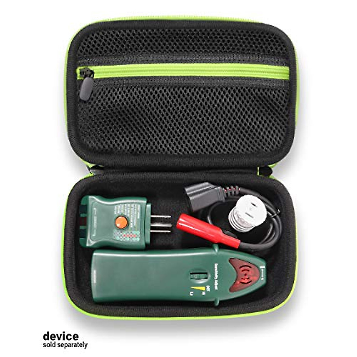 CaseSack Case for Circuit Breaker Finder Receiver and Transmitter for Brands Like Extech CB10, Klein Tools ET300, GCA-07W, Also for Southwire Circuit Breaker Finder Adapter/ Accessory kit (Case Only)