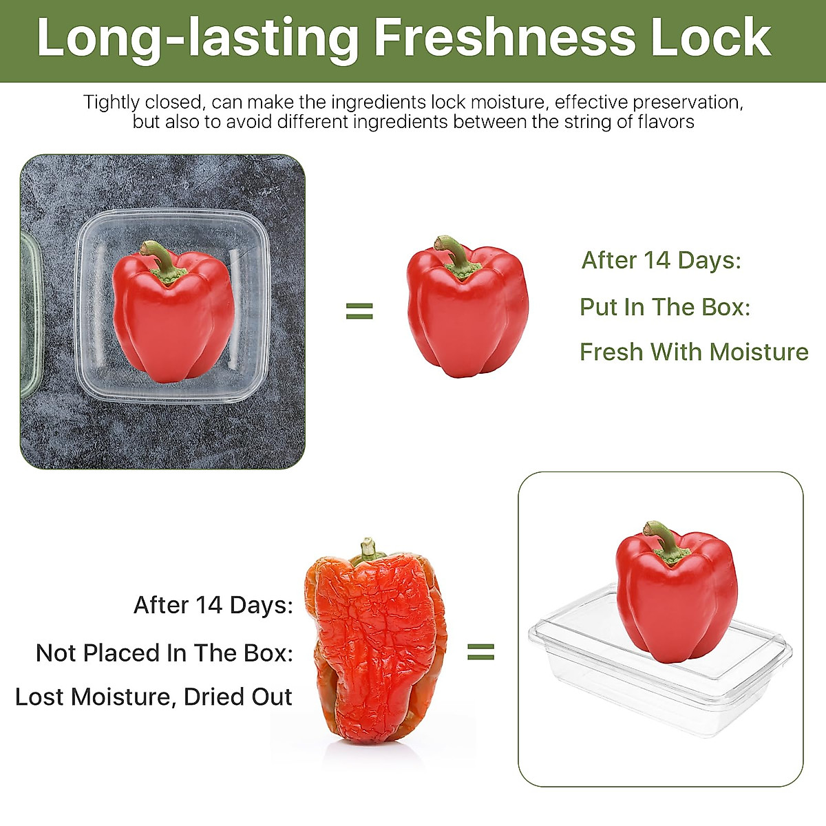 Lainballow 4 Pcs Cheese Container For Refrigerator, Plastic Cheese Slice Holder with Lids, Sliced Cheese Keeper For Fridge, Airtight Cheese Box for Refrigerator Food