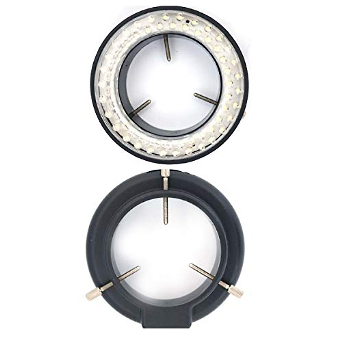 FainWan Digital Microscope Accessories 60 LED Adjustable Ring Light Illuminator Lamp for Stereo Zoom Microscope Microscope Accessories