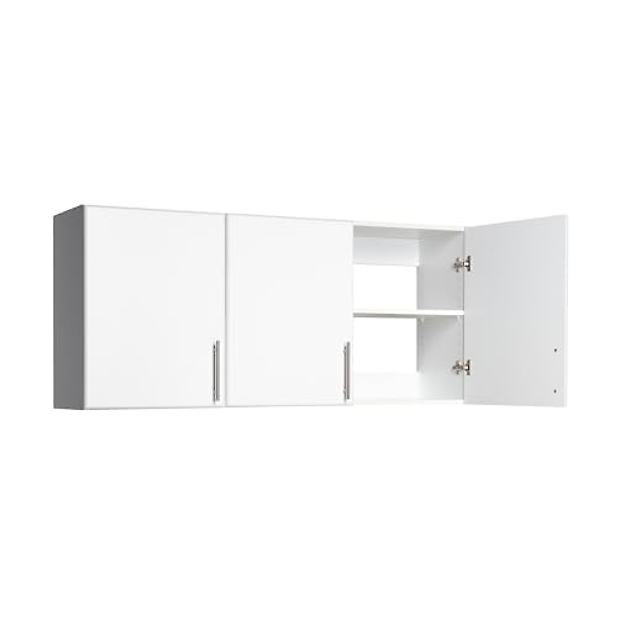 Prepac Elite 3-Door Wall Cabinet/Pantry Storage Cabinet | White, 54W x 24H x 12D | Versatile Garage Wall Cabinet by Prepac