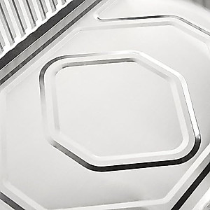 Juvale 15 Pack Aluminum Foil Pans 21 x 13, Full Size Trays for Steam Table, Food, Grills, Baking, BBQ