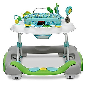 Delta Children 4-in-1 Discover & Play Musical Walker, Bubbly