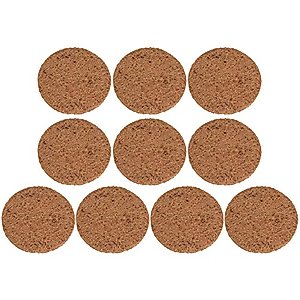 Happyyami 10pcs Bird Nesting Pads Bird Nesting Materials Fiber Substrate Bird Nest Racing Pigeon Breeding Eggs Mat Bird Breeding Supplies