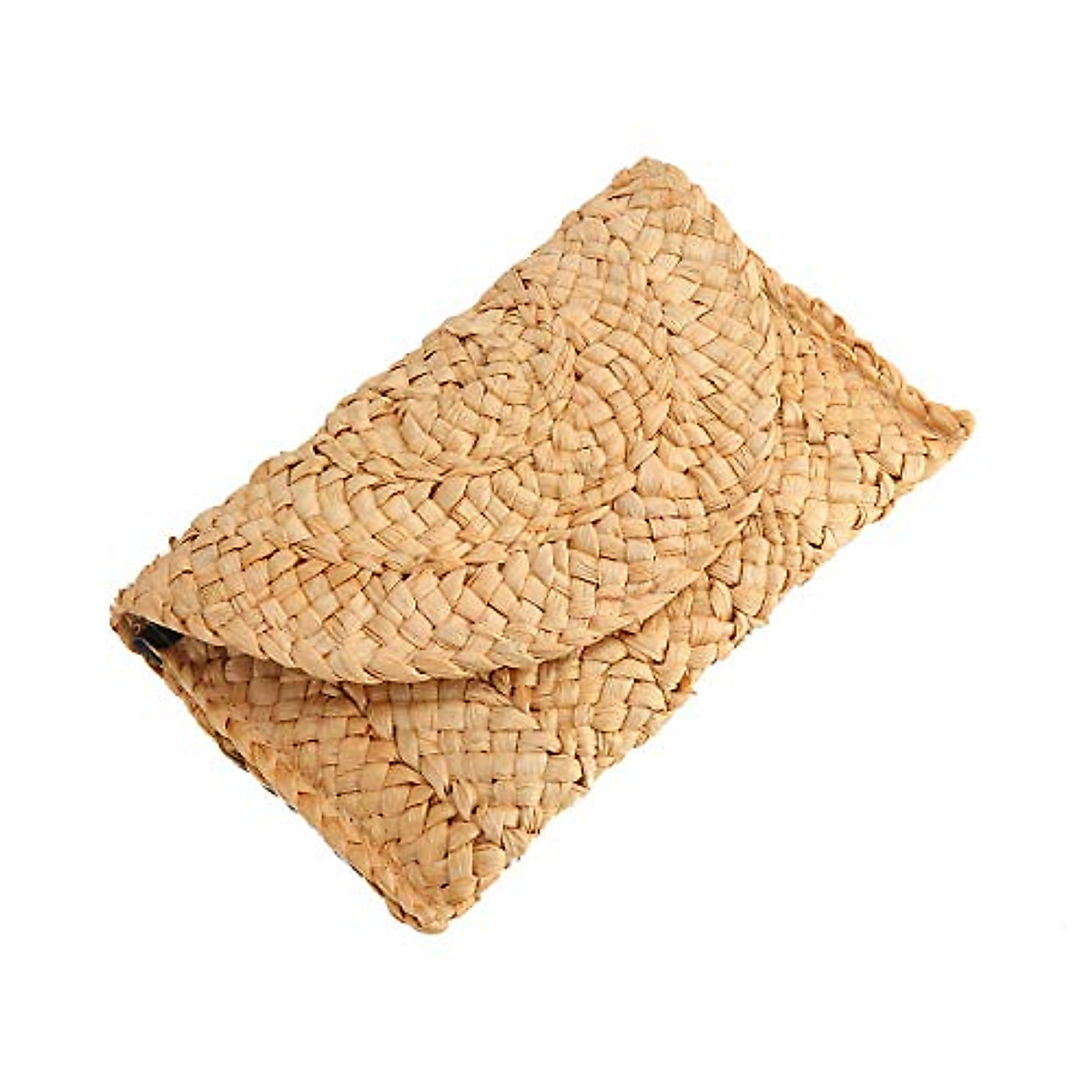 alilove Straw Clutch Bags for Women Summer Evening Handbags Bride Wedding Purse Vacation Beach Clutch Handmade Woven Envelope Wallet